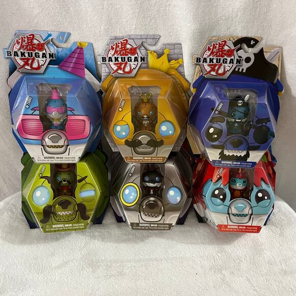 Bakugan | Toys | Complete Set Of Bakugan Cubbo Figure Transforming ...
